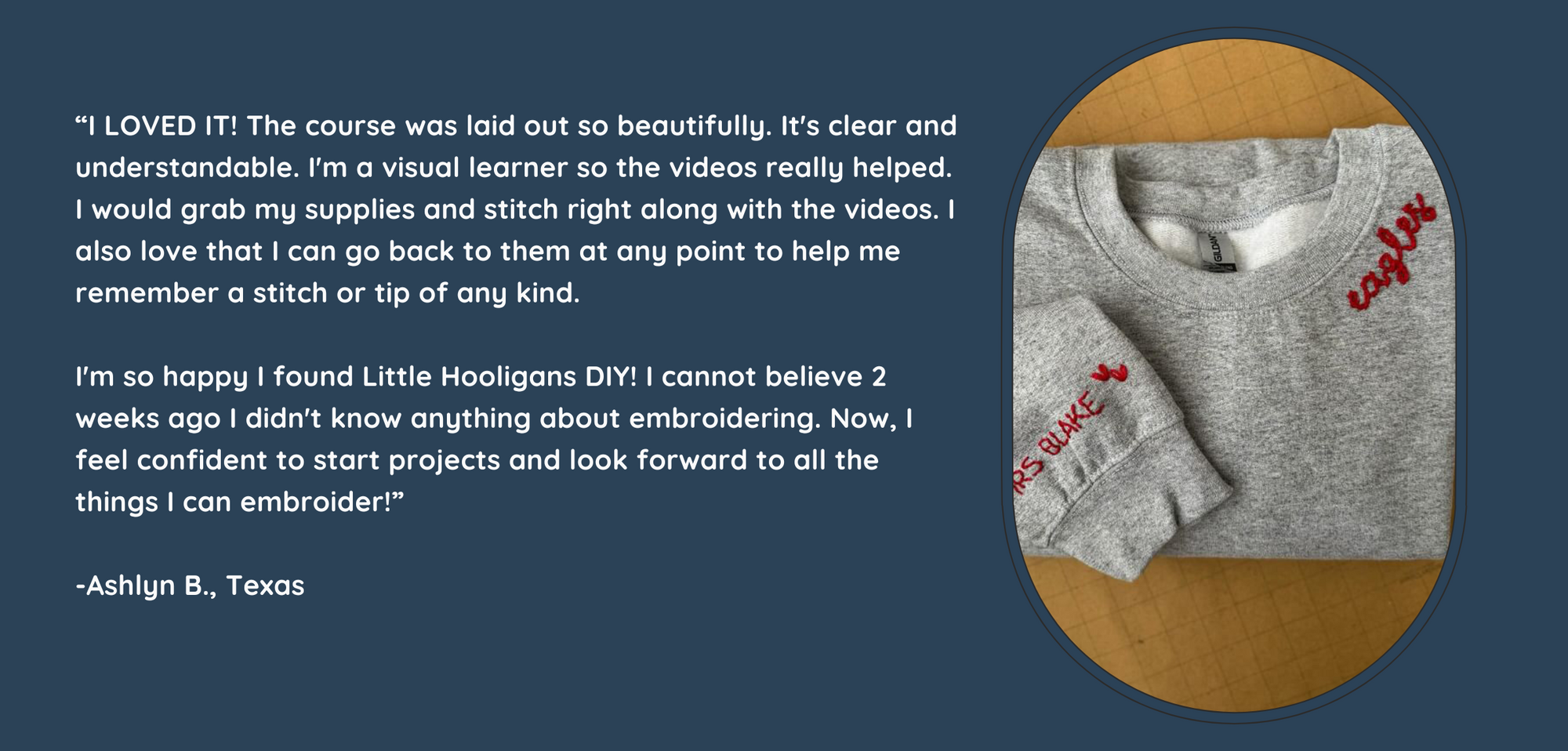 LEARN – Little Hooligans Embroidery