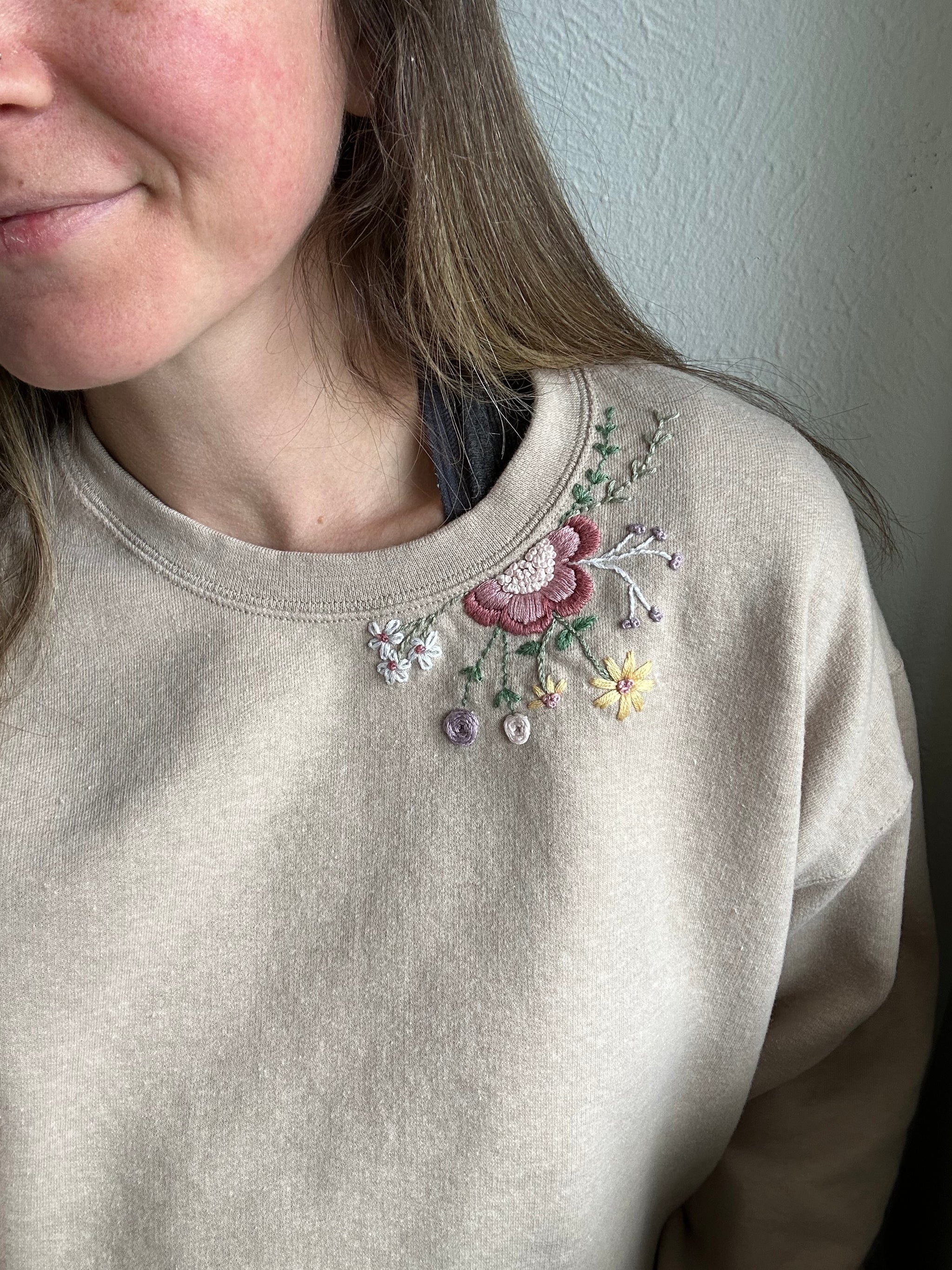 Spring Blooms Digital Embroidery Design – Little Hooligans Embroidery