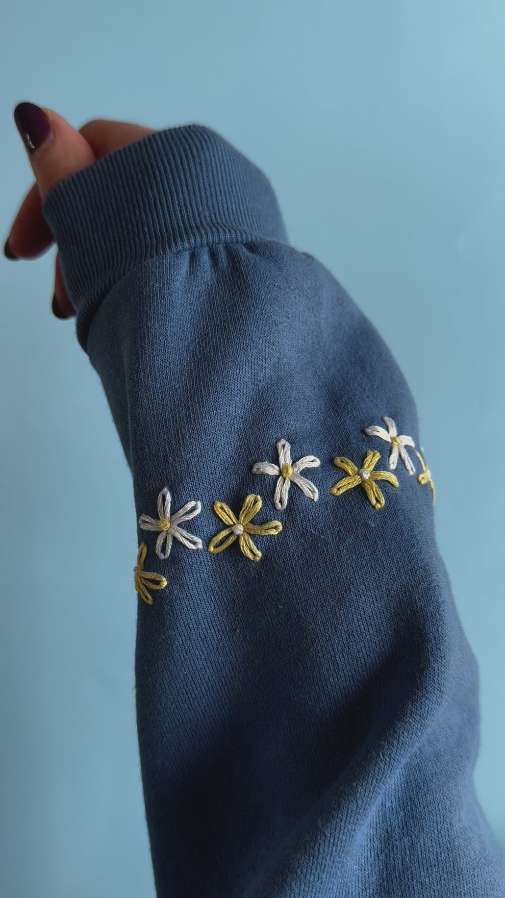Little Flower Hemline Digital Embroidery Design – Little Hooligans ...